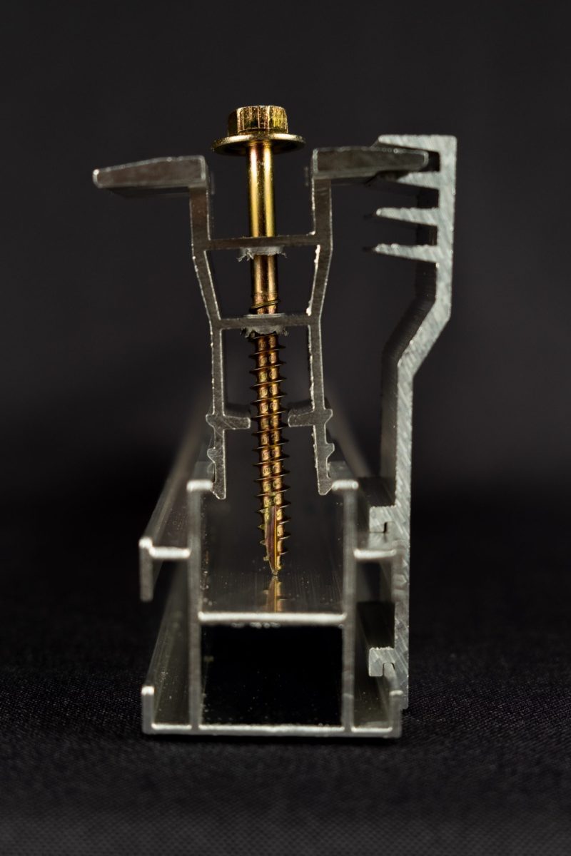 End Stopper Anti Theft Black Powder Coated (50 sets per Box) - Elvic