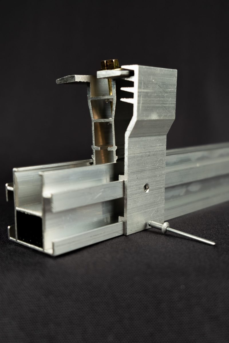 End Stopper Anti Theft Black Powder Coated (50 sets per Box) - Elvic