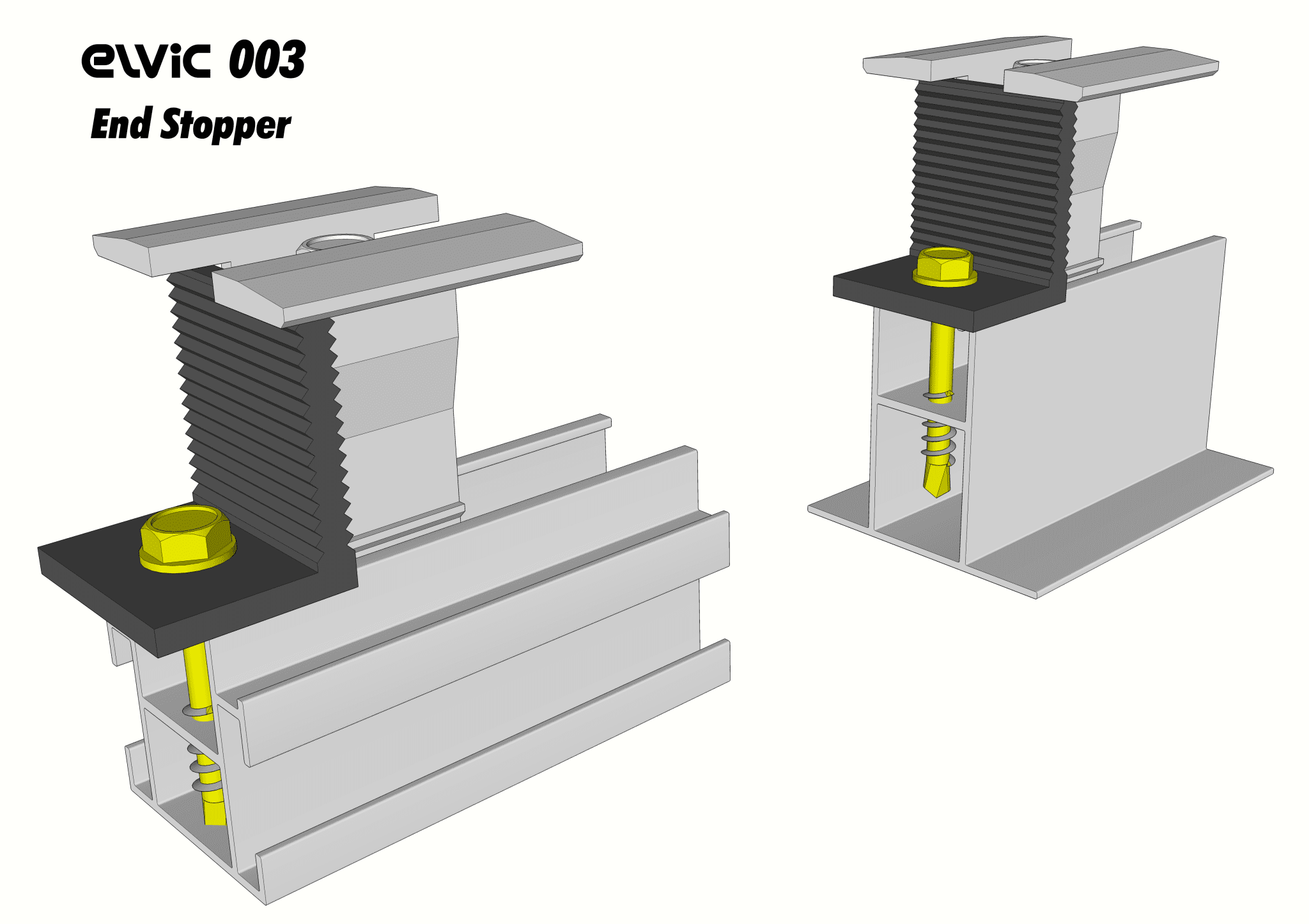 End Stopper (40 sets per Box) - Elvic